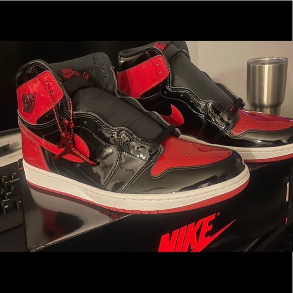 Jordan | Shoes | Brand New Retro Jordan Bred Patent Leather | Poshmark